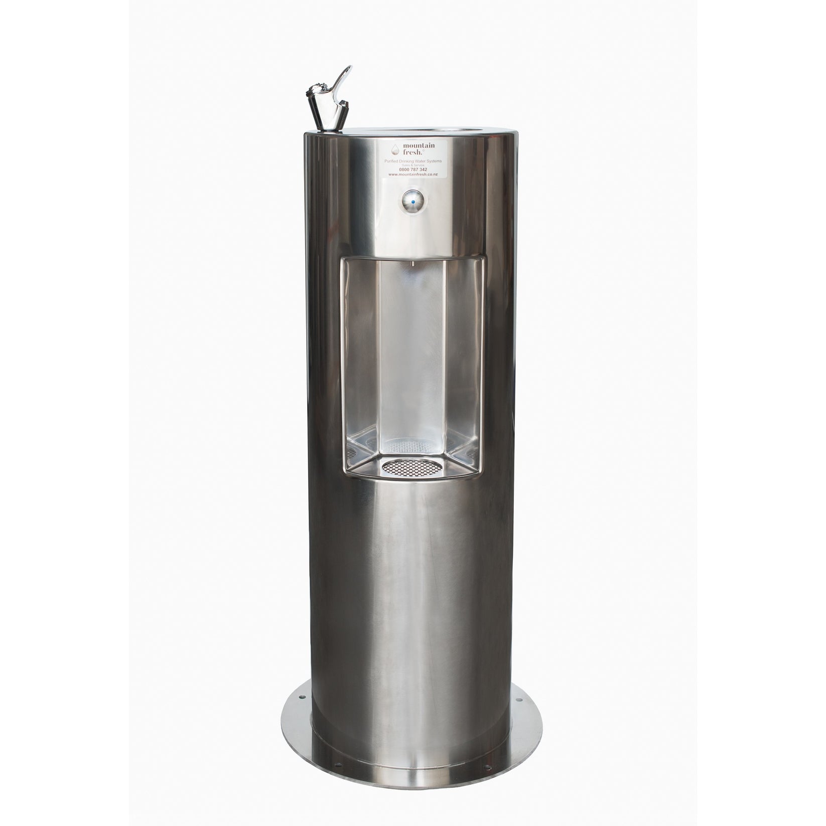 Stainless Steel Drinking Fountain with Bottle Filler - Mount Eden ...